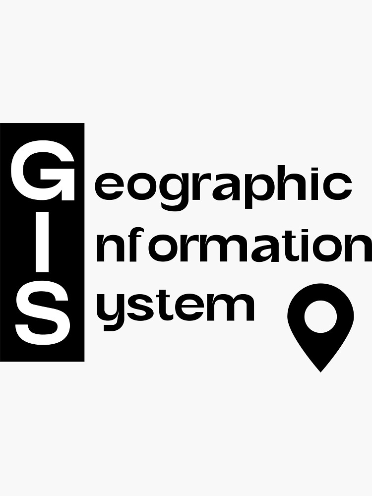 "GIS Geographic Information System" Sticker for Sale by gogooshop ...