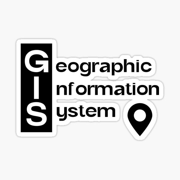 "GIS Geographic Information System" Sticker for Sale by gogooshop ...