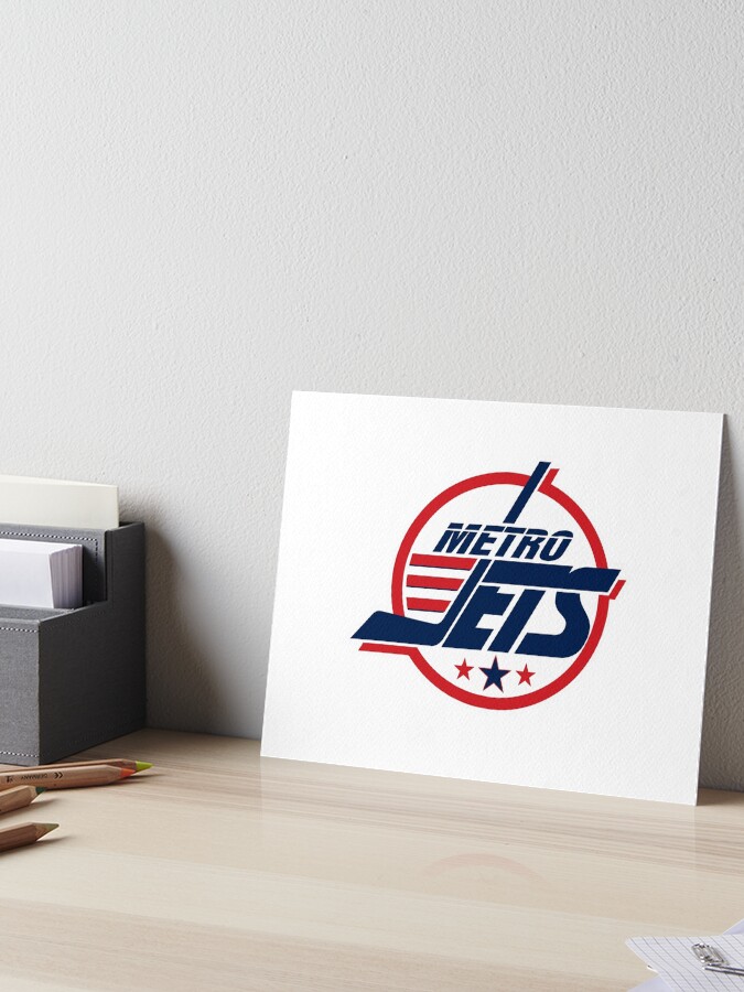 "Metro Jets logo" Art Board Print for Sale by JagatLangit | Redbubble