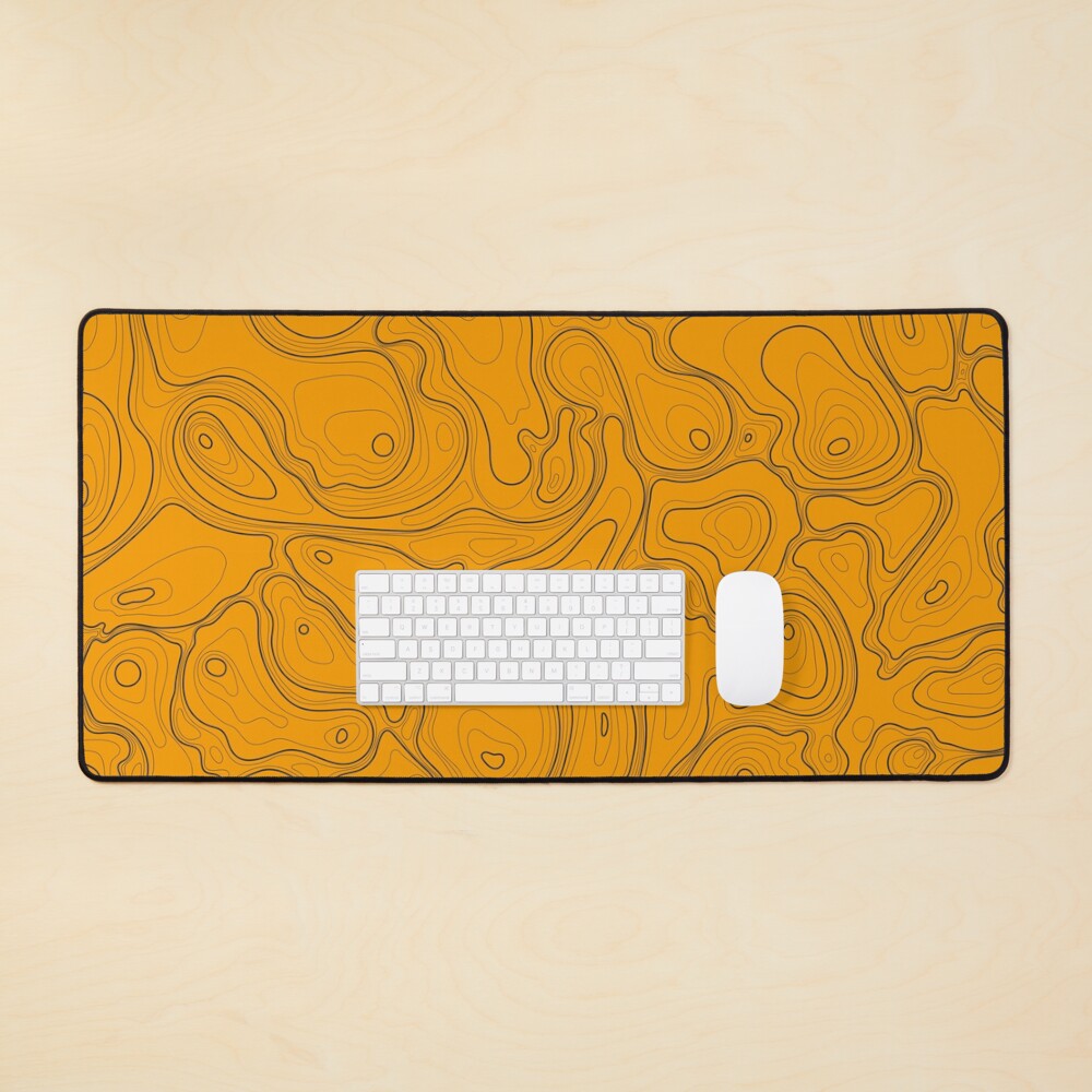 "Colorful Topographic Pattern" Mouse Pad for Sale by MakeitMelo | Redbubble