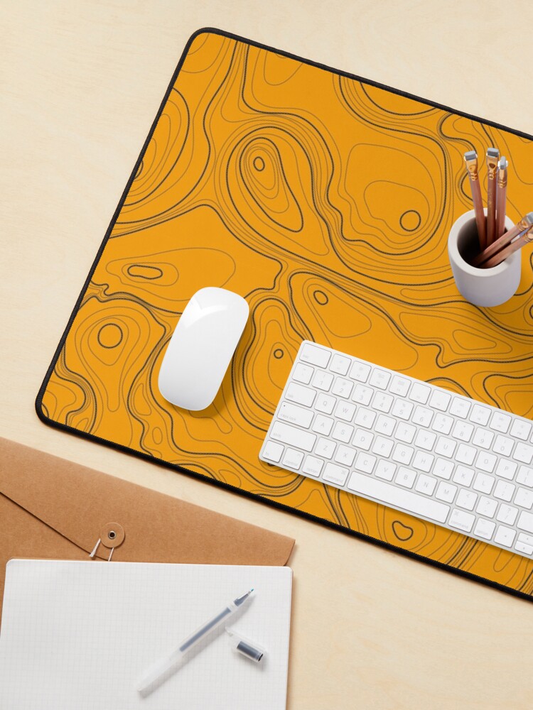 "Colorful Topographic Pattern" Mouse Pad for Sale by MakeitMelo | Redbubble