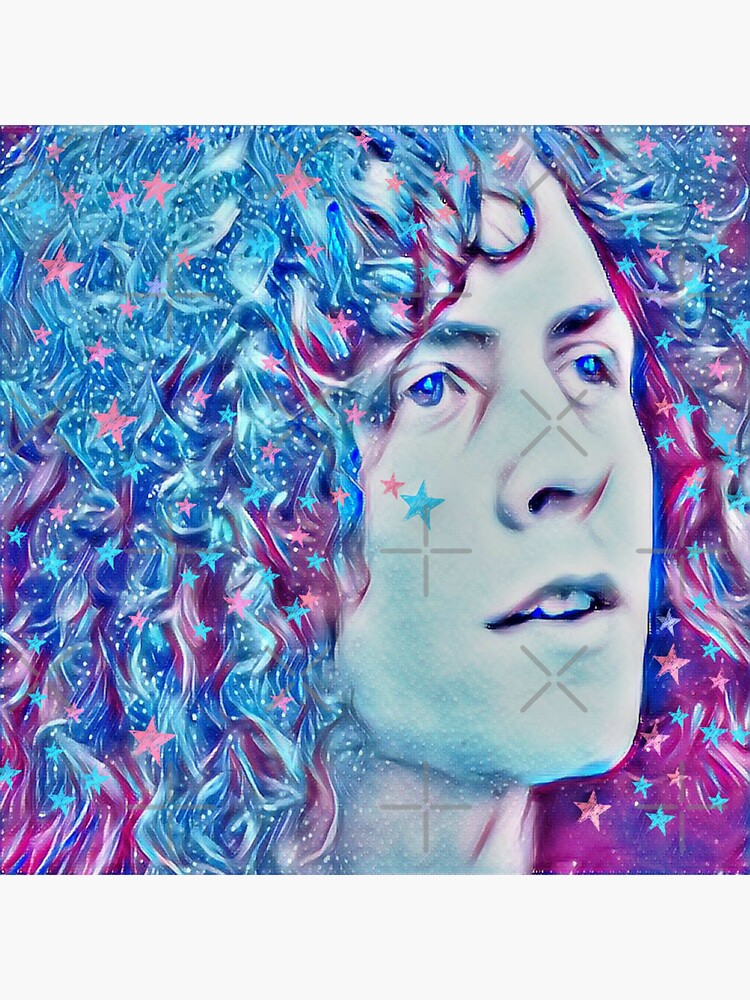 "Marc Bolan" Sticker for Sale by TinaWeatherby | Redbubble