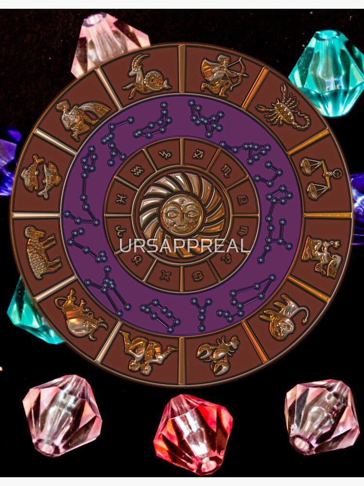 "ZODIAC MINDWARP " Sticker for Sale by URSAPPREAL | Redbubble