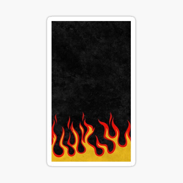 "Fire " Sticker for Sale by Snatchedesigns | Redbubble