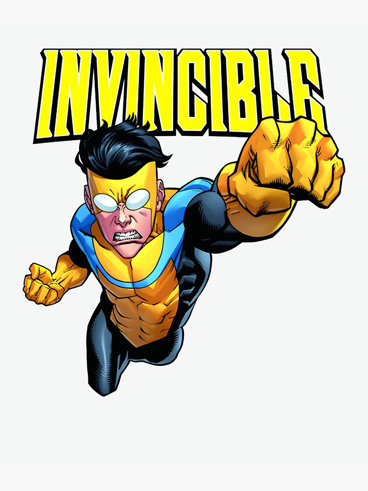 " Invincible comic anime" Sticker for Sale by VolkerKnoll | Redbubble