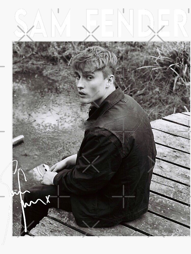 "Sam Fender " Sticker for Sale by KHADAT | Redbubble