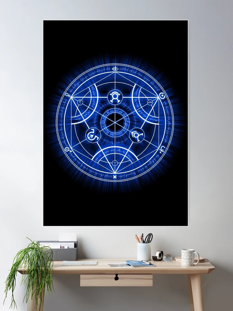 Human Transmutation Circle Red By Revolution Gfx