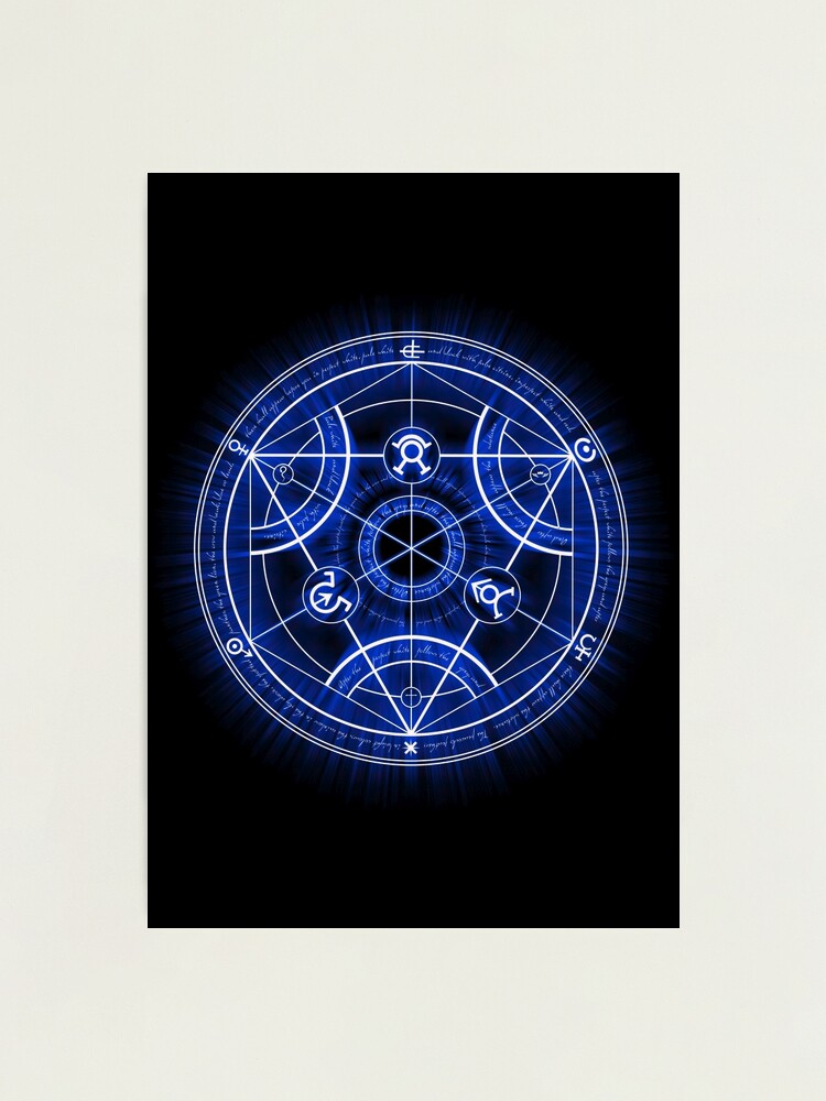 Human Transmutation Circle Red By Revolution Gfx