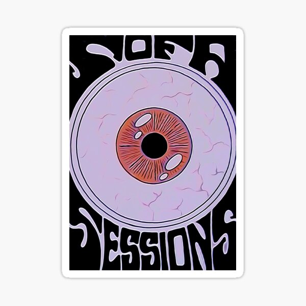 "The Sofa Sessions LOGO" Sticker for Sale by MrGargoyle | Redbubble