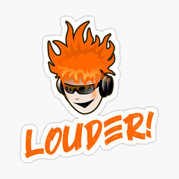 "volume up" Sticker for Sale by Kingrocker | Redbubble