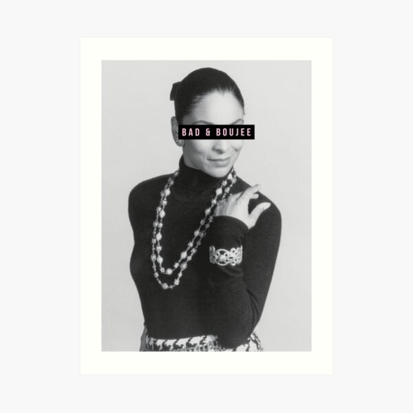 "Bad and Boujee: Whitley 1" Art Print by ktolliverdesign | Redbubble