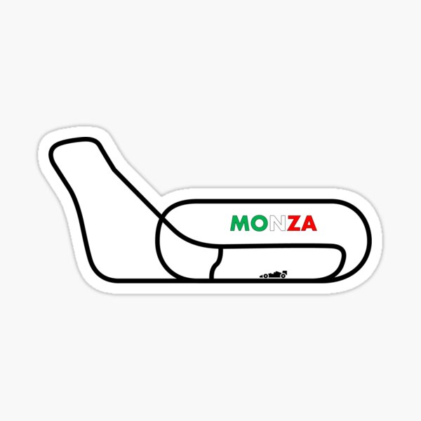 "Monza Circuit - Formula 1- Stickers and T-Shirt" Sticker for Sale by ...