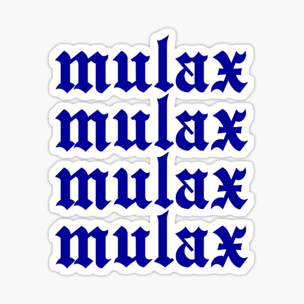 "MULAX Sticker" Sticker for Sale by lmkdesigns | Redbubble