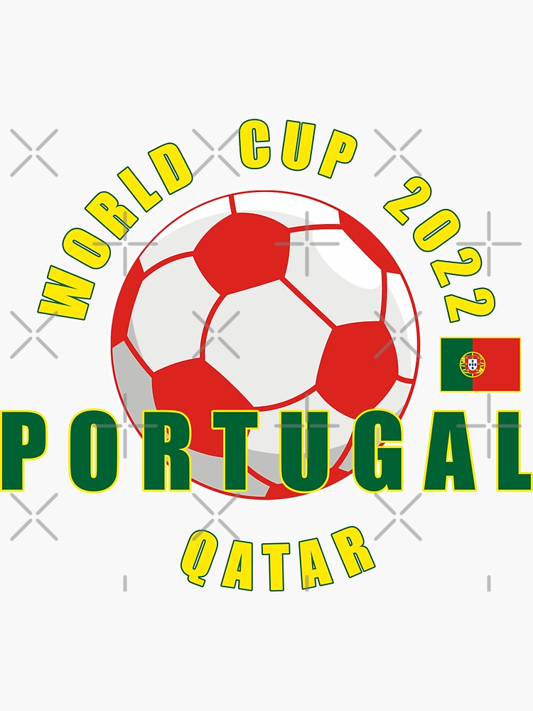 "FIFA World Cup 2022 PORTUGAL" Sticker for Sale by kenuli | Redbubble