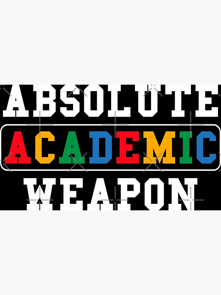Lienzo «Arma académica absoluta | Meme de arma académica absoluta ...