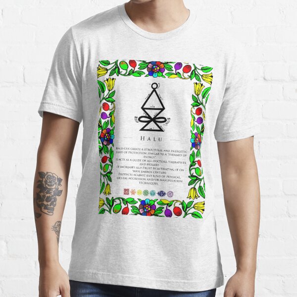 "Halu Symbol - Reiki Symbol Karuna Shamballa Healing Symbol" T-shirt ...