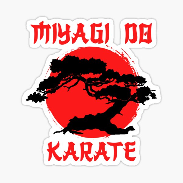 "Miyagi do Karate - Chines" Sticker for Sale by Junotray | Redbubble