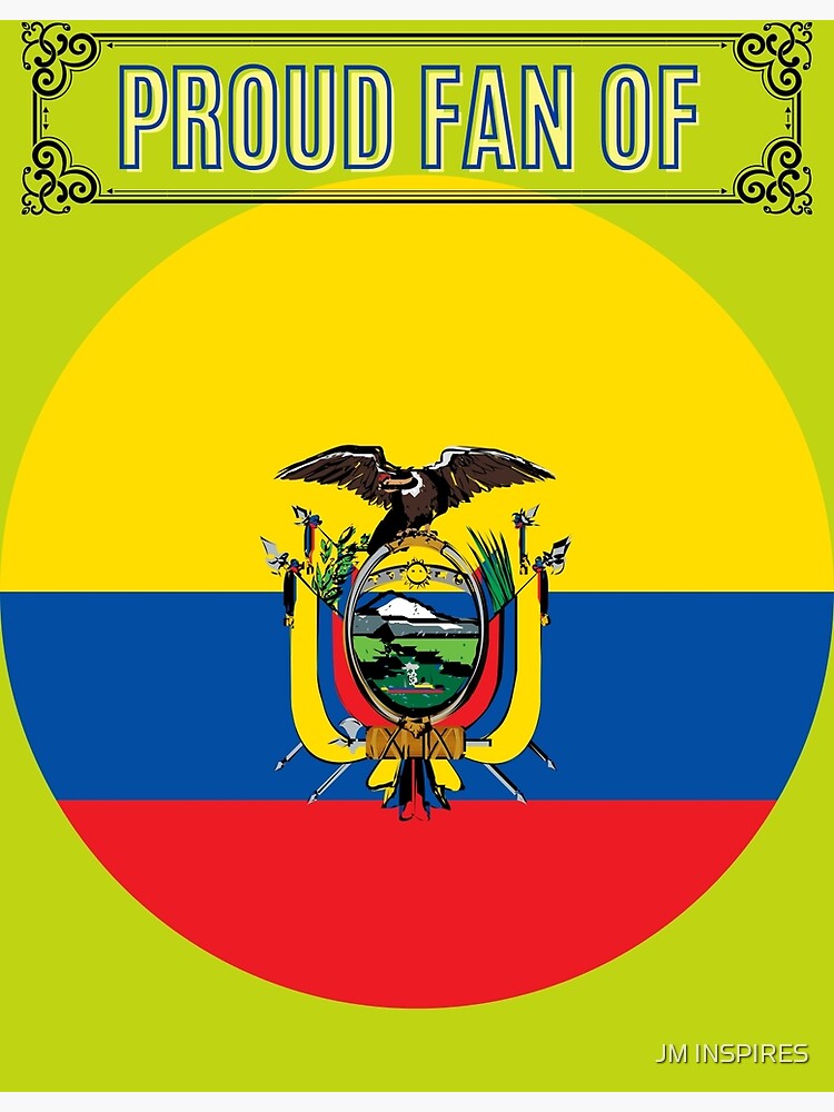 "PROUD FAN OF EQUADOR: DURING WOLRD CUP 2022 IN QATAR " Photographic ...