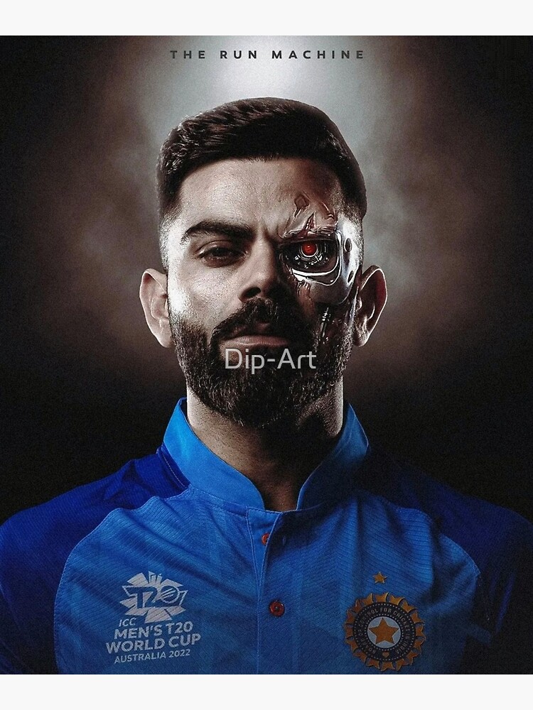 The Run Machine Virat Kohli - King Kohli Premium Matte Vertical Poster ...