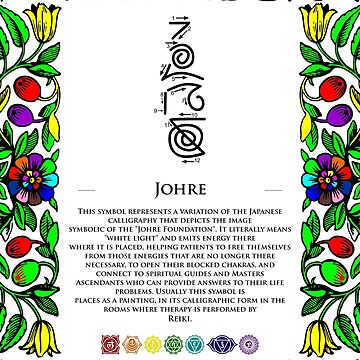 "Johre Symbol - Reiki Symbol Karuna Shamballa Healing Symbol" Art Board ...