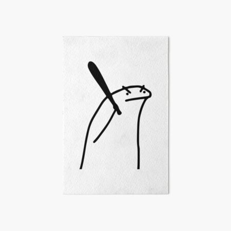 "Flork Angry" Art Board Print for Sale by JenniferM98 | Redbubble