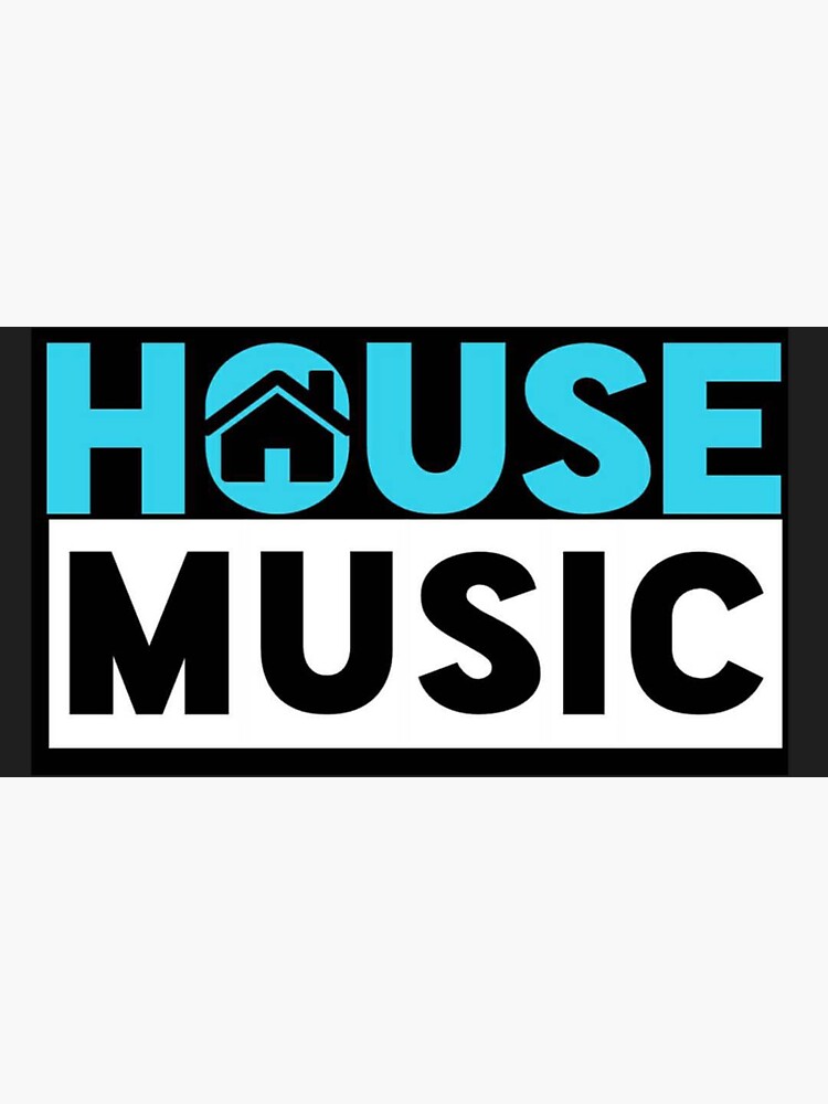 "House Music" Sticker for Sale by David W Kirk | Redbubble