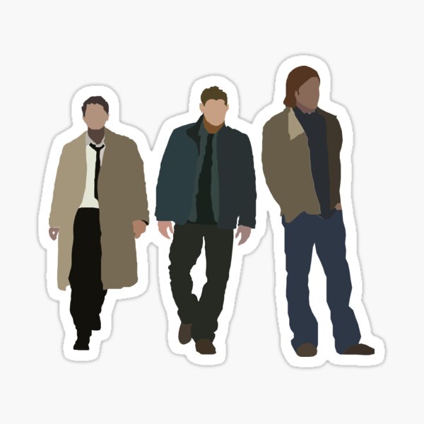 "Supernatural" Sticker by montrealorbust | Redbubble