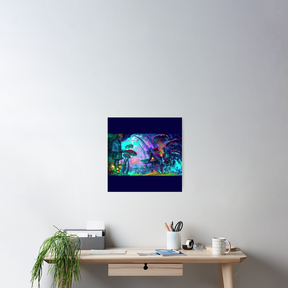 "Psychedelic Psytrance design" Poster for Sale by Unfairsneaker | Redbubble