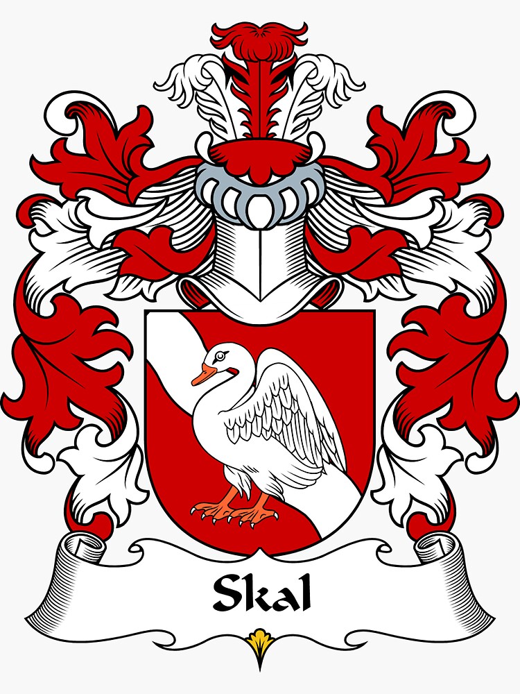 "Skal" Sticker for Sale by HaroldHeraldry | Redbubble