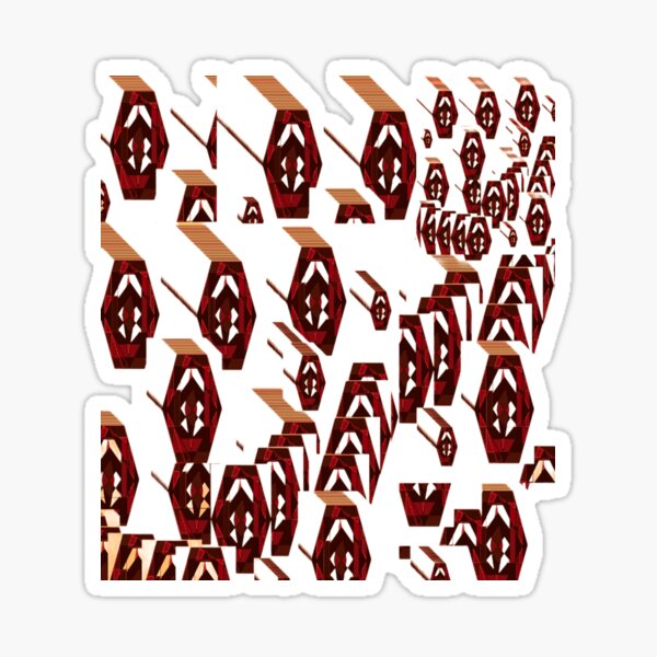 "Various forms of structure" Sticker for Sale by laaboudi10 | Redbubble