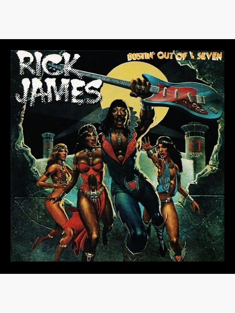 "Rick'James album cover best designs logo" Poster for Sale by mbarten1 ...