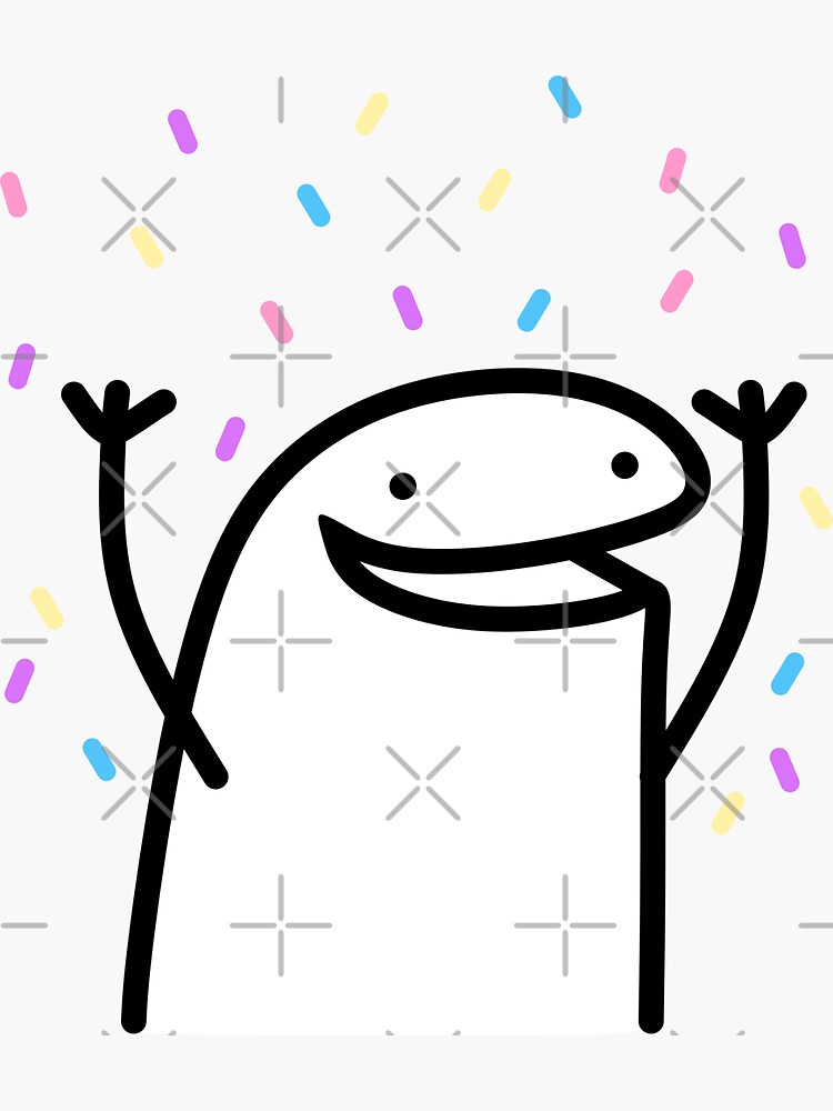 "Copy of Flork Birthday" Sticker for Sale by JenniferM98 | Redbubble