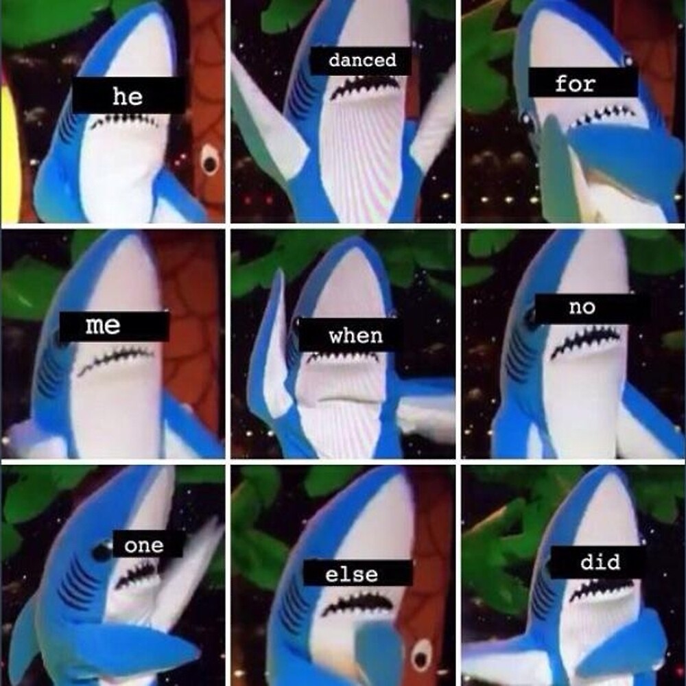 "LEFT SHARK DANCE DESIGN" by BillNyeTho | Redbubble