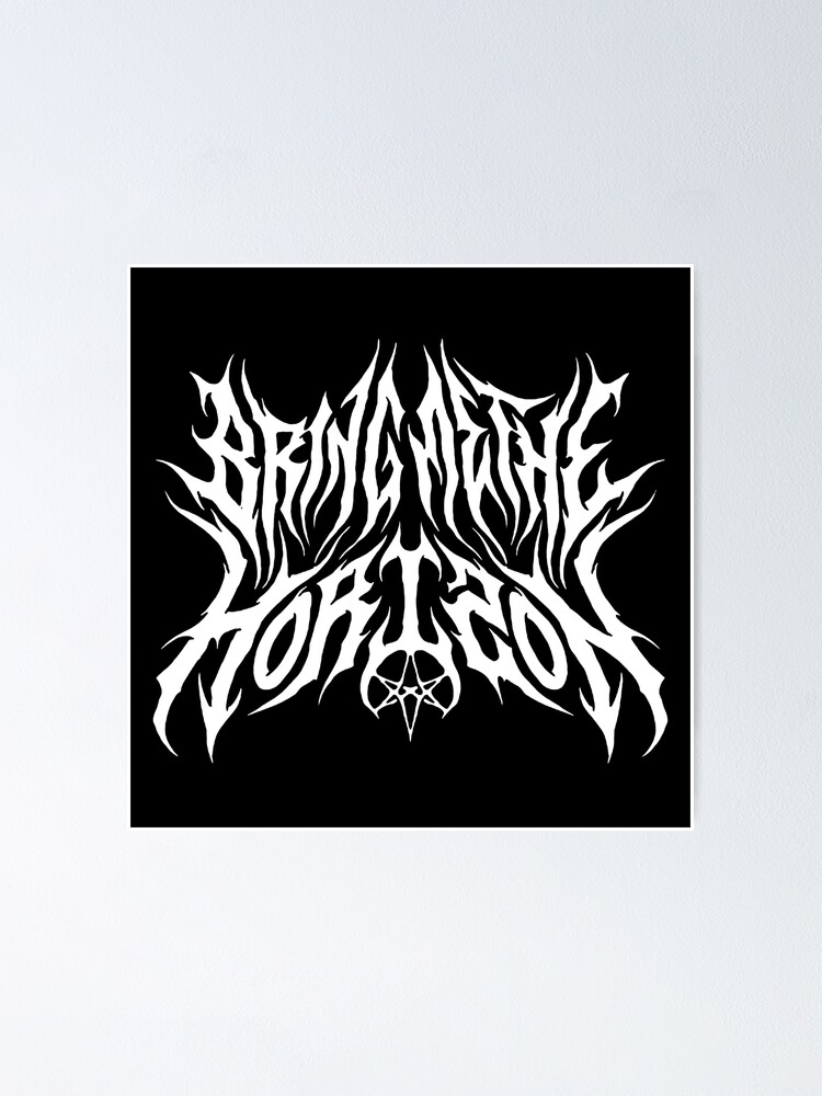 "BMTH Metal Logo #2" Poster for Sale by TNKART | Redbubble