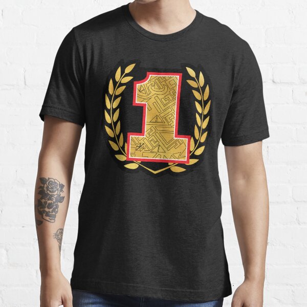 "Pecco Bagnaia Number 1 2022 World Champion Gold" T-shirt for Sale by ...