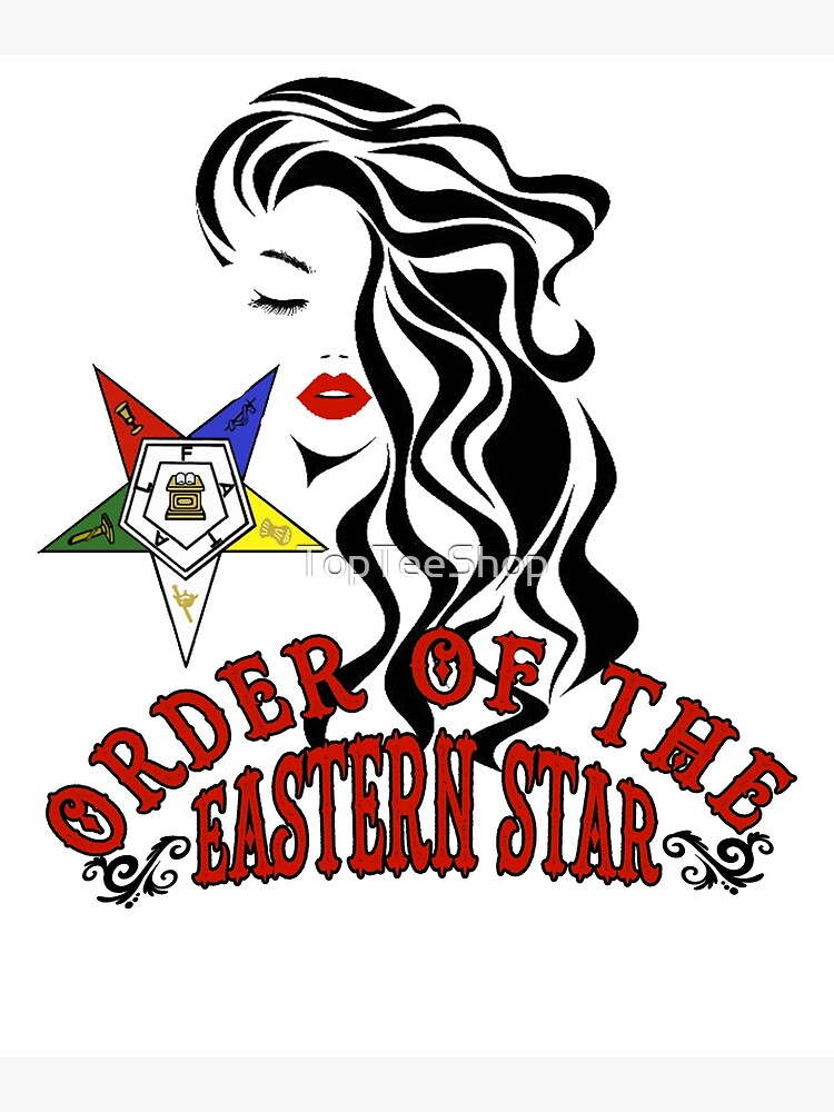 " OES Style Order Of The Eastern Star Logo Sistar " Poster for Sale by ...