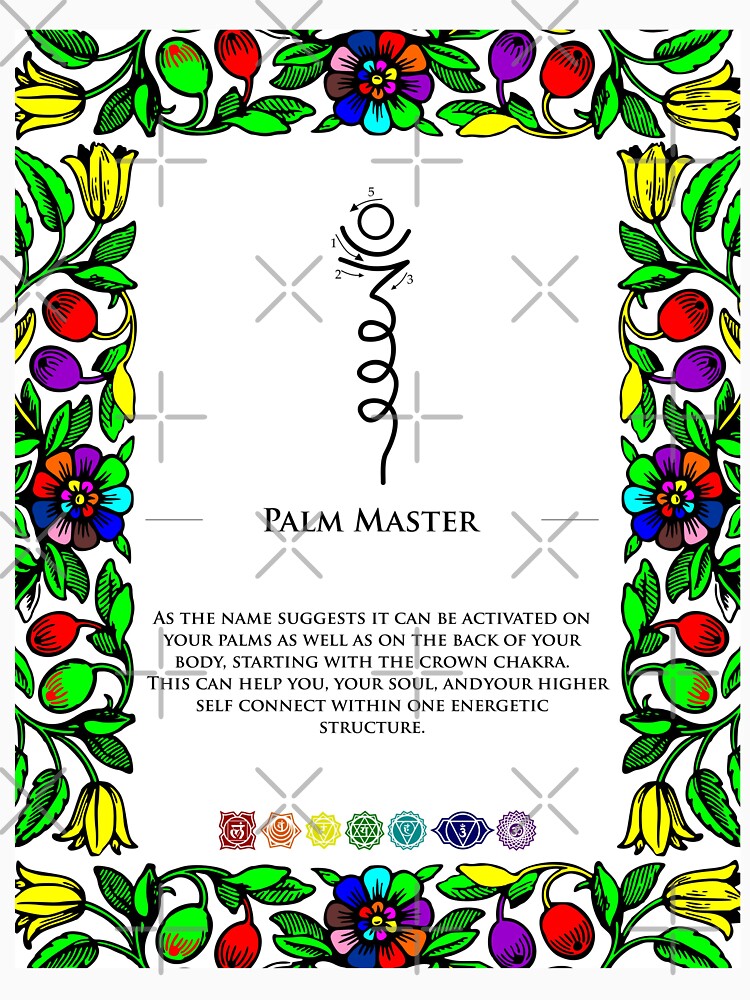 "Palm Master Symbol - Reiki Symbol Karuna Shamballa Healing Symbol ...