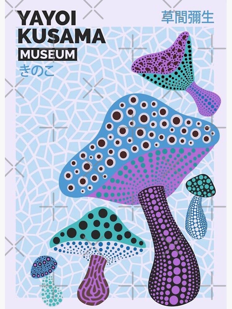 Yayoi Kusama Mushroom Museum Canvas sold by DivinTouch | SKU 40883346 ...