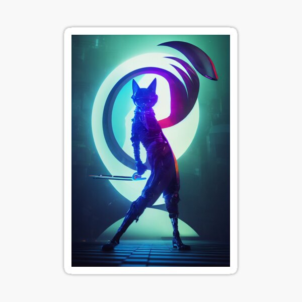 "Cat no5 - Collection - "cats are awesome"" Sticker for Sale by ...