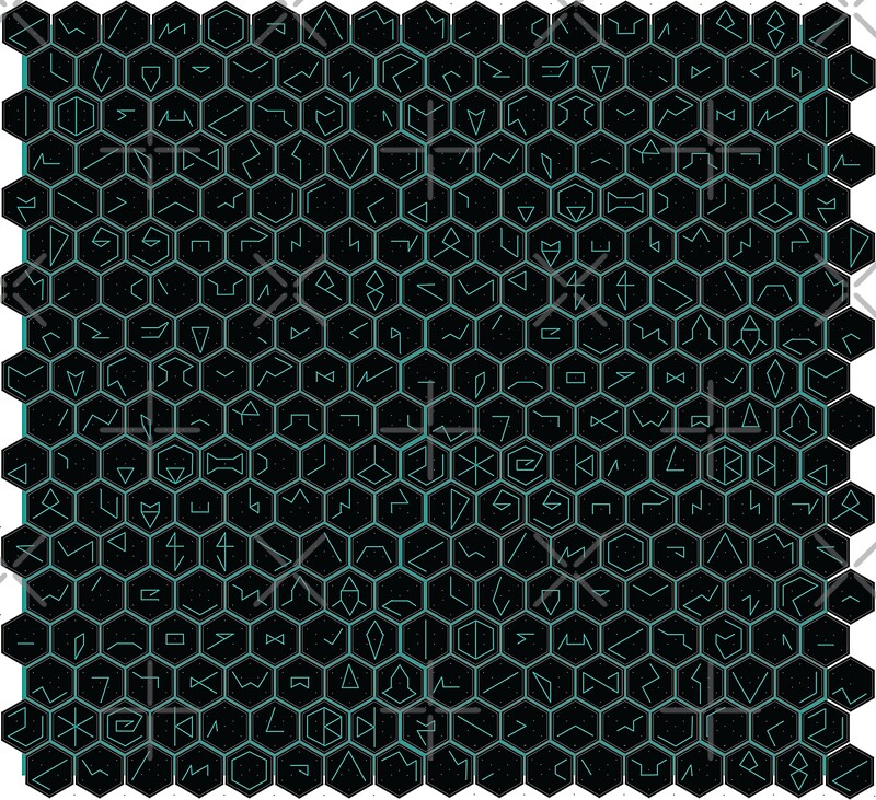 "Ingress - Glyph Series" by AlisanaSwag | Redbubble