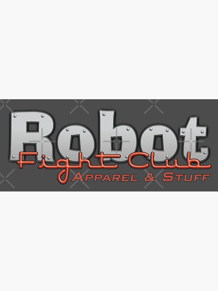 "Robot Fight Club Classic Logo" Poster for Sale by RFCApparel | Redbubble
