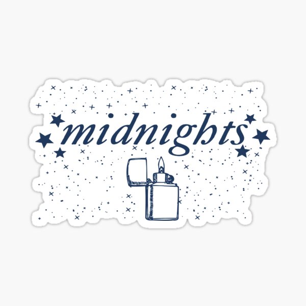 "Taylor Meet Me At Midnight" Sticker for Sale by Mango084 | Redbubble