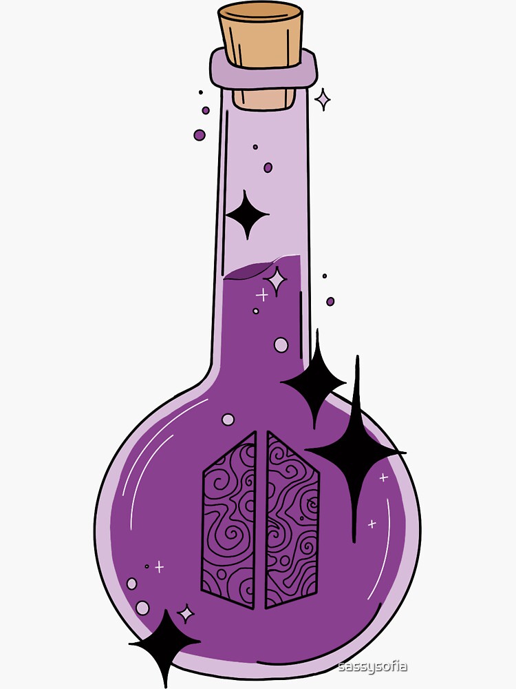 "Army (BTS) Potion Dark Version " Sticker for Sale by sassysofia | Redbubble