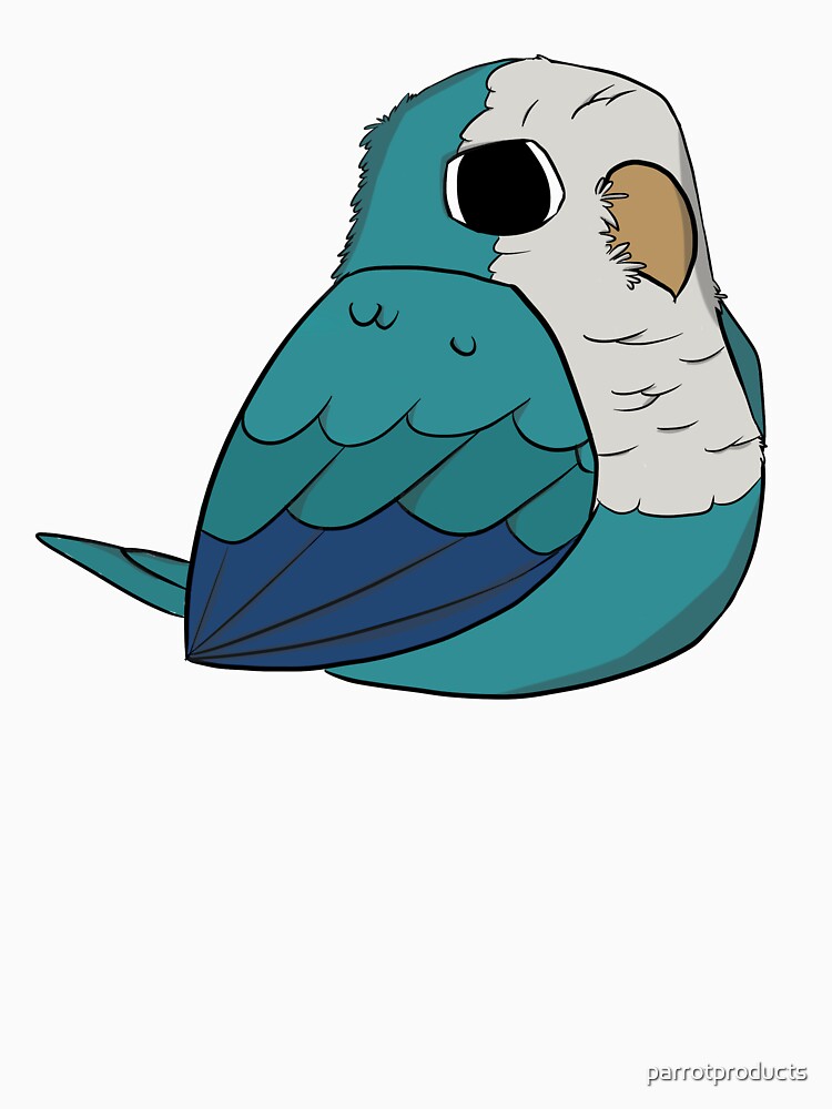 Blue Quaker Parrot Clip Art