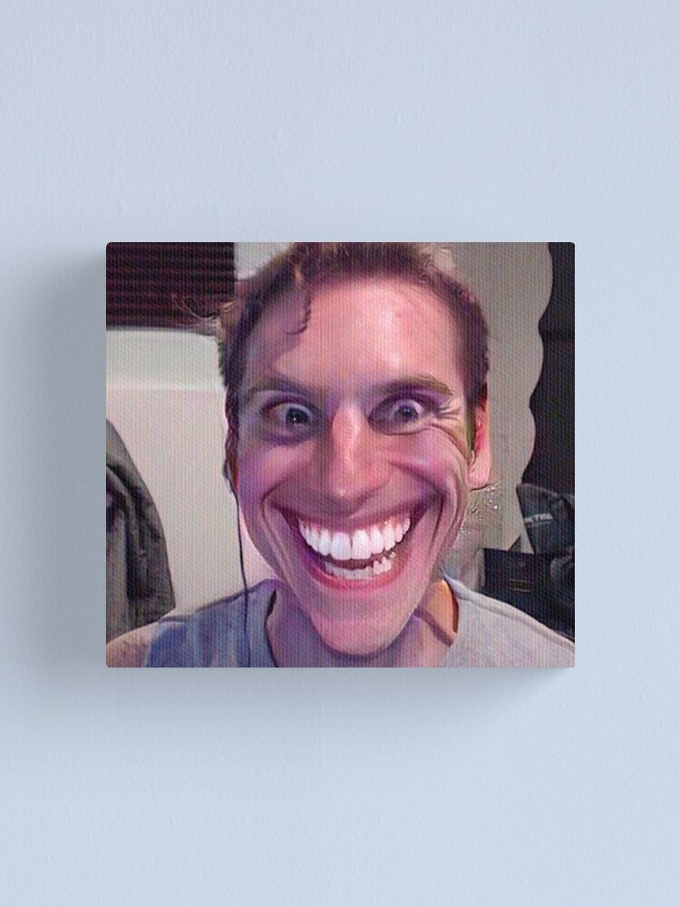 "jerma sus face meme" Canvas Print for Sale by michaalec | Redbubble