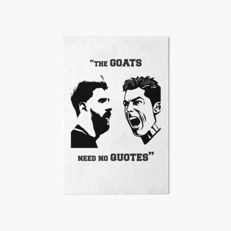 "Amazing Quote on Goats Football World Qatar 2022" Art Board Print for ...