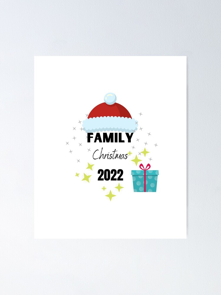 "family Christmas" Poster for Sale by eTools | Redbubble