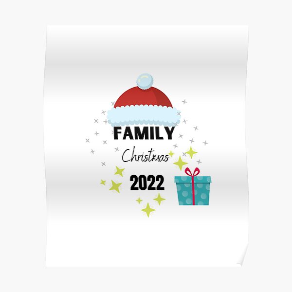 "family Christmas" Poster for Sale by eTools | Redbubble