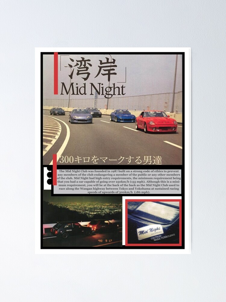"Midnight Club Tribute Poster Poster" Poster for Sale by Bonieagum ...