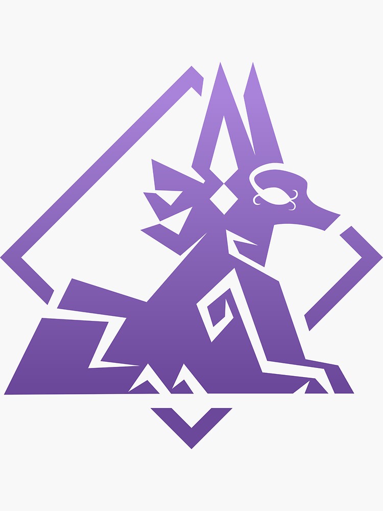 "Cyno logo - Genshin Impact" Sticker for Sale by damomonkey | Redbubble